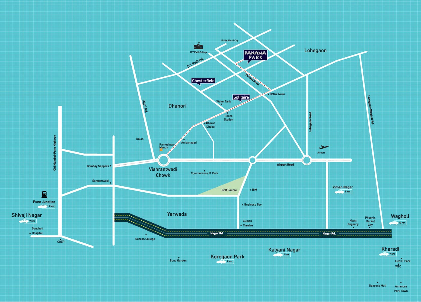 Panama Park - 1 & 2 BHK Value Plus Homes @ Dhanori Nx in PMC Limit